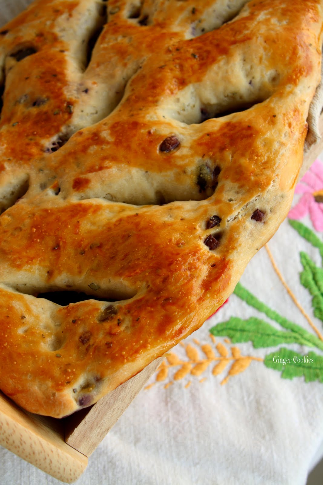 Ginger Cookies: French Fougasse ( Фугас )