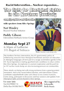 Aboriginal Rights Coalition - Perth: Public Forum: The Fight for ...