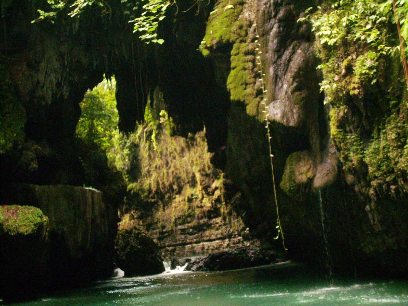 Indonesian Views: Cukang Taneuh. Green Canyon charm Indonesia