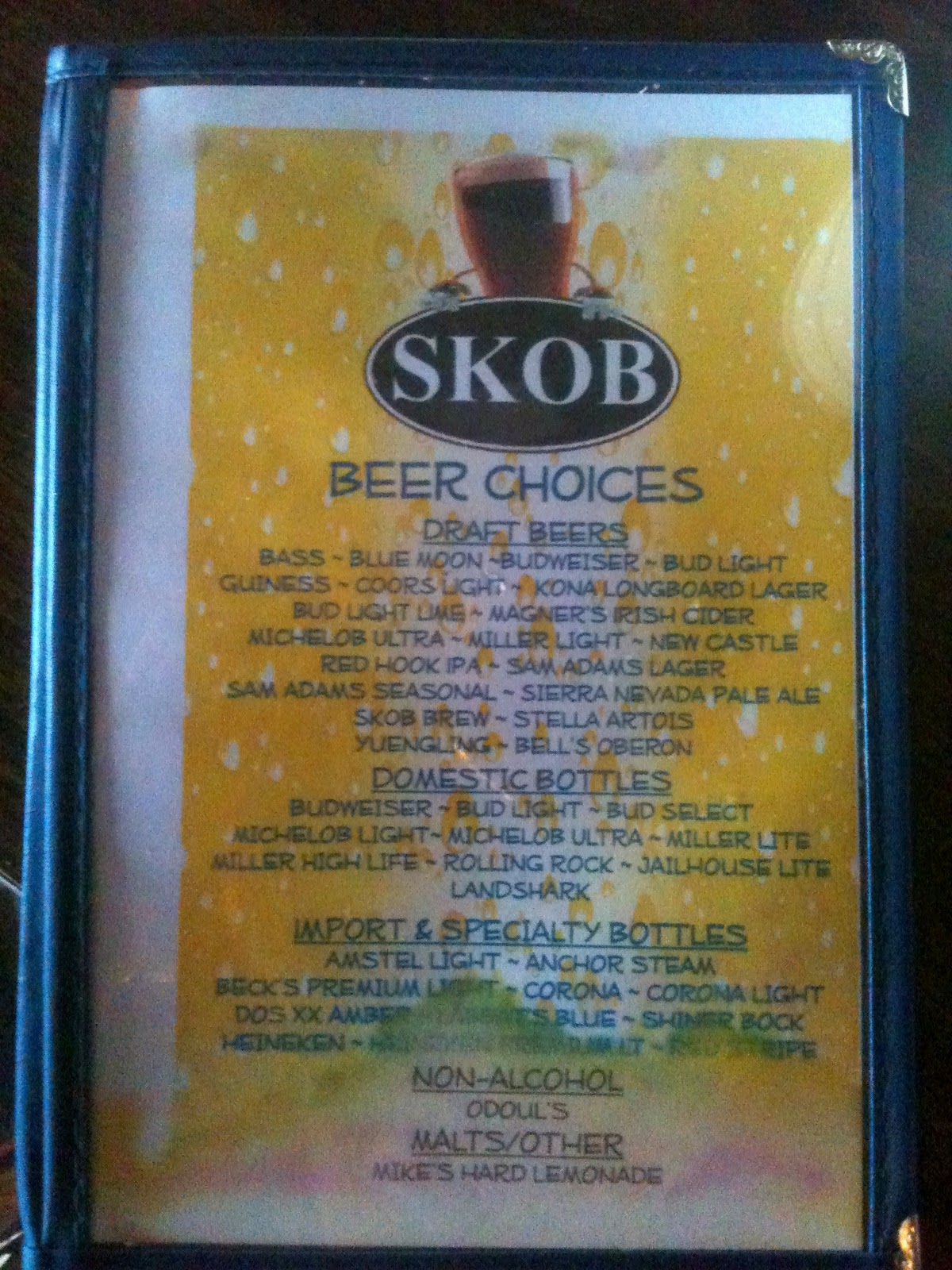Firkin Around...: Siesta Key Oyster Bar (SKOB)