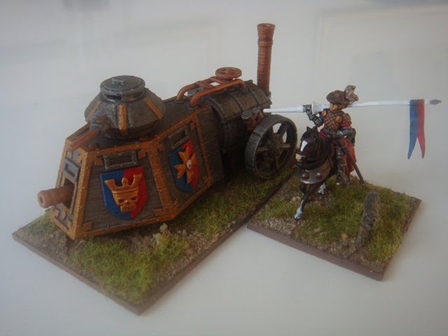 plastic general: steam tank painted