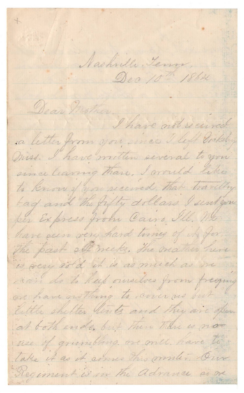 Edward G. Stevens' Civil War Letters
