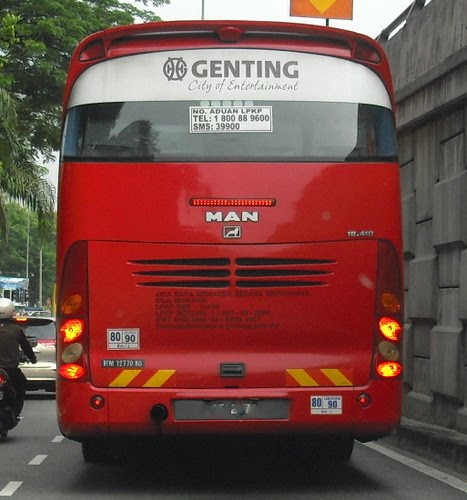 CAN GET ON BUS AT GENTING SEGAMBUT