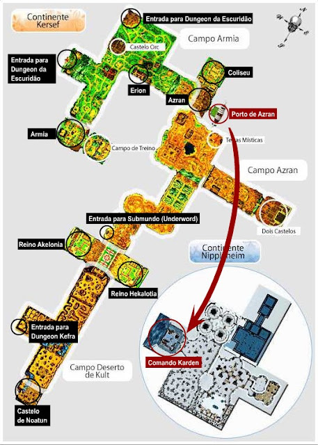 WYD Tutorial: Mapa do WYD