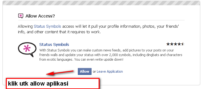 Status Symbols - Cara Mudah Update Status Facebook Keren dan Unik - rehmoe