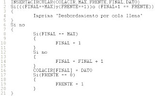 Estructuras de Datos: COLAS
