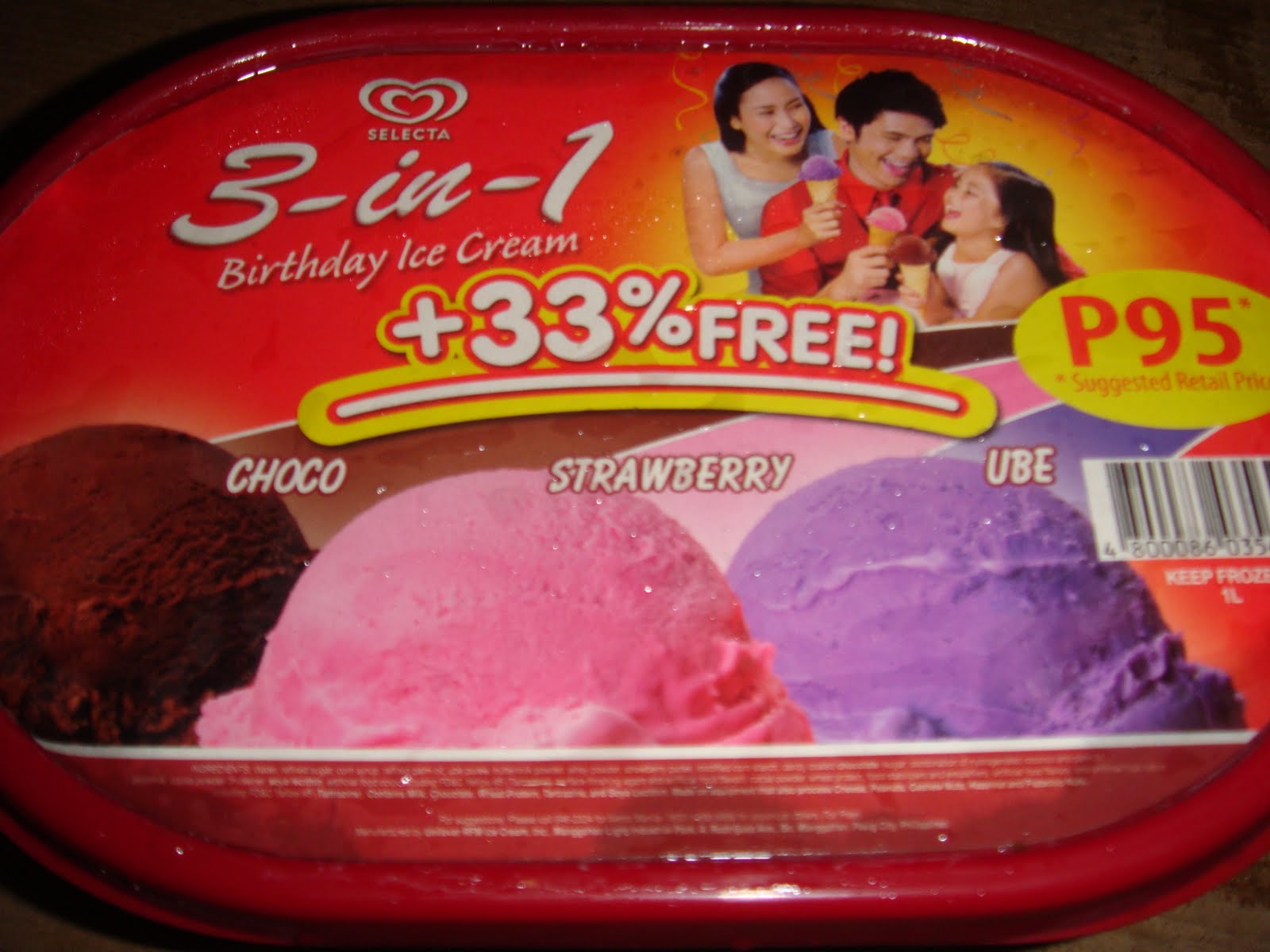 Selecta Ice Cream 3 In 1 Price