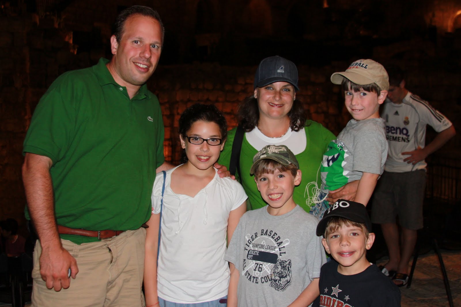 Kohn Family Israel Trip Summer 2010: Rosh Chodesh, Geula, Tower of David