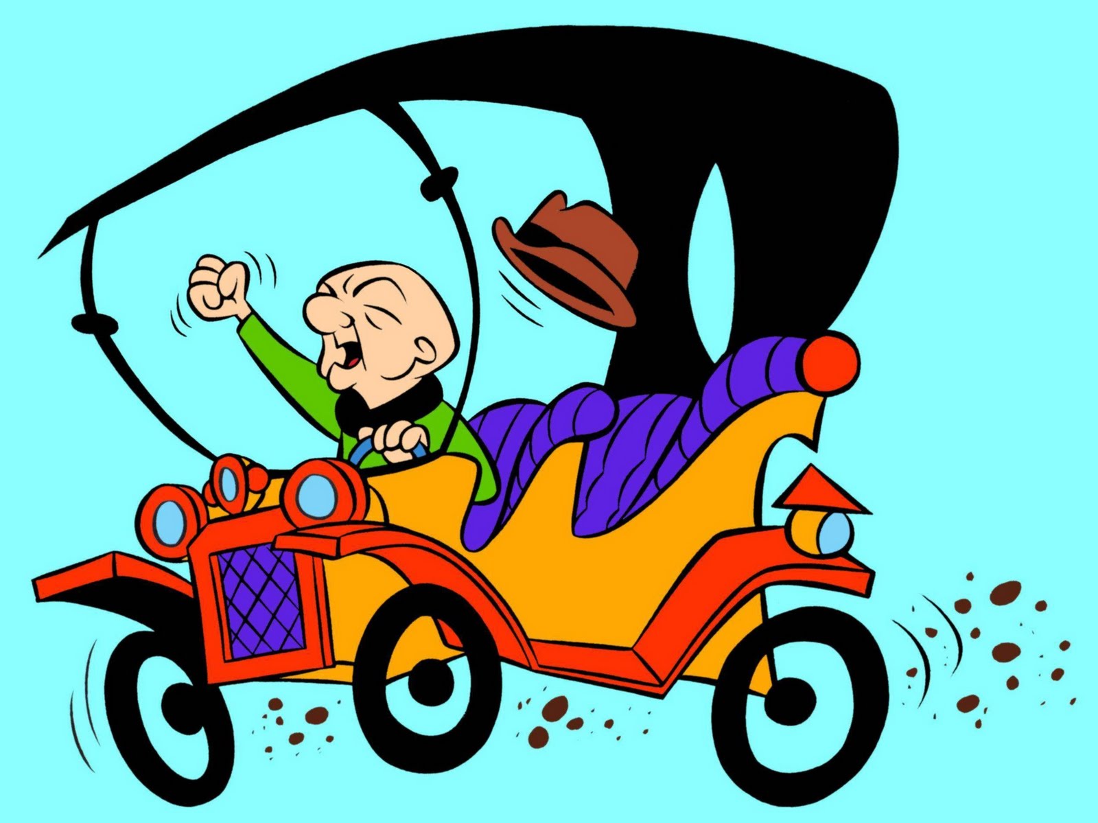 Patrick Owsley Cartoon Art and More!: MR. MAGOO CAR!