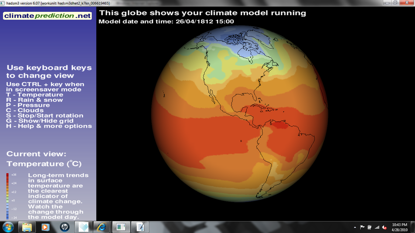 Kind of Curious: Climate Prediction at Home