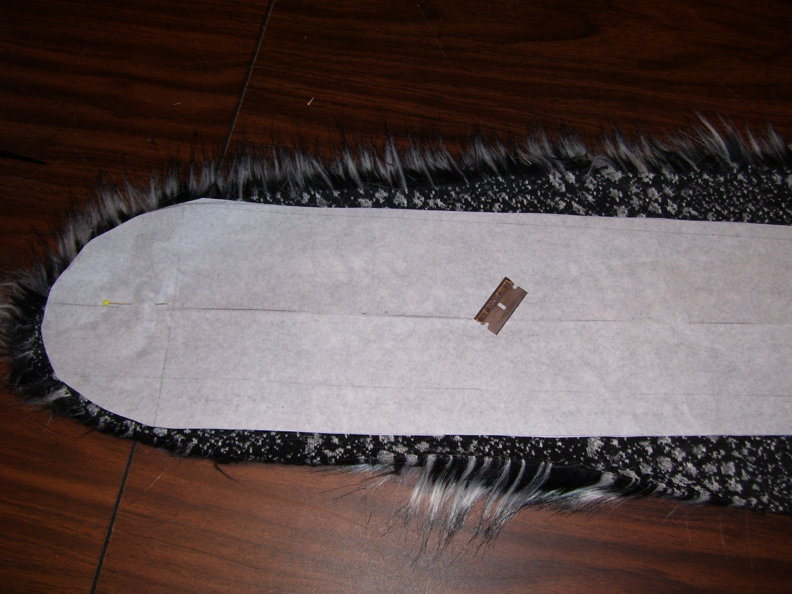 Darcidoodle-do!: Faux Fur Stole Tutorial