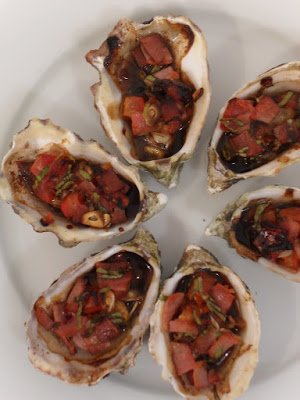 a dash of flavour: Mediterranean Oysters