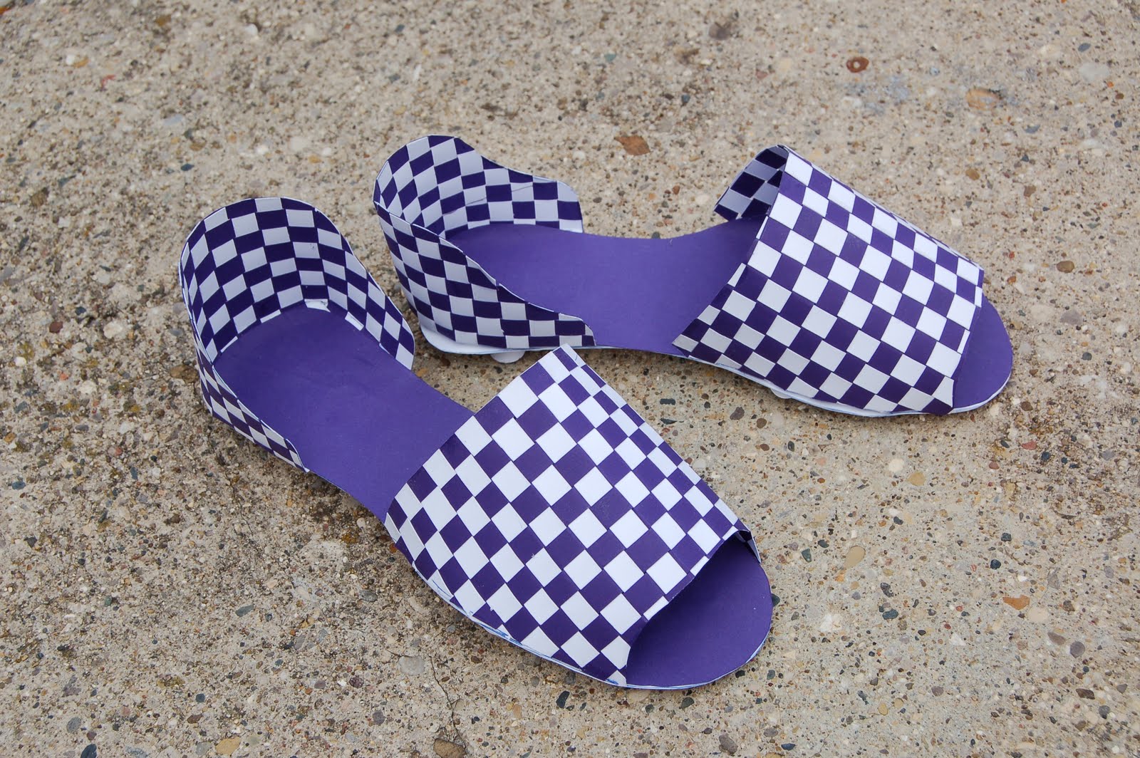 Daily Design Journal: Paper + Cardboard Sandals