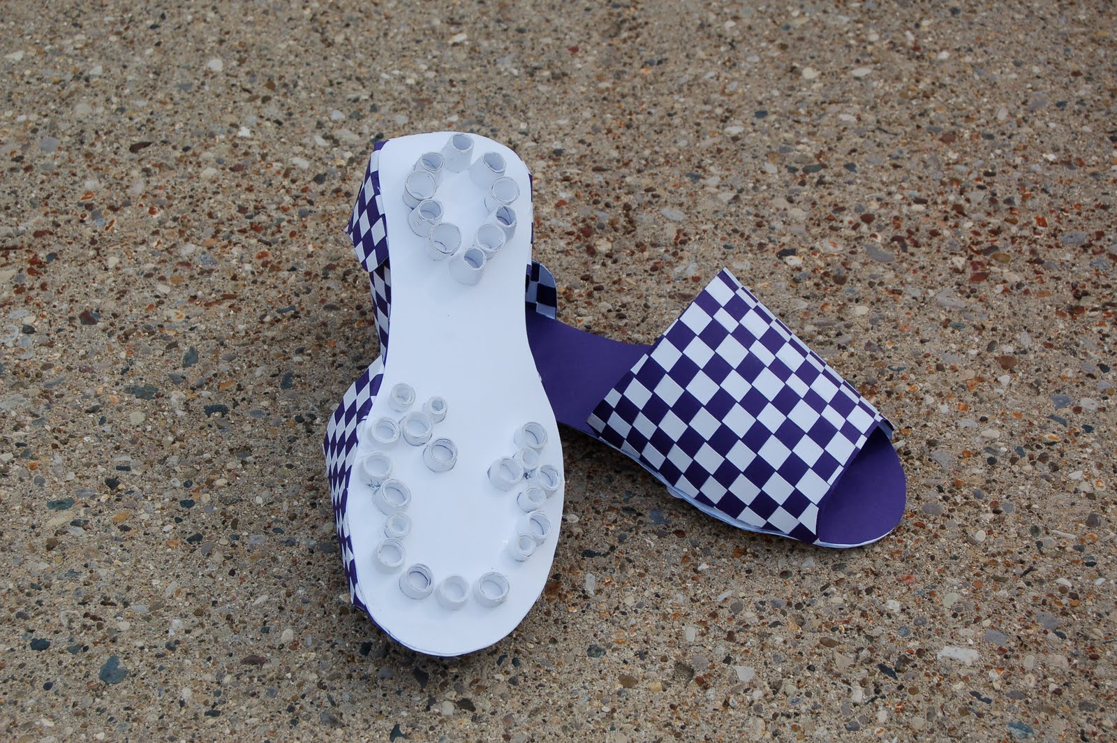 Daily Design Journal: Paper + Cardboard Sandals