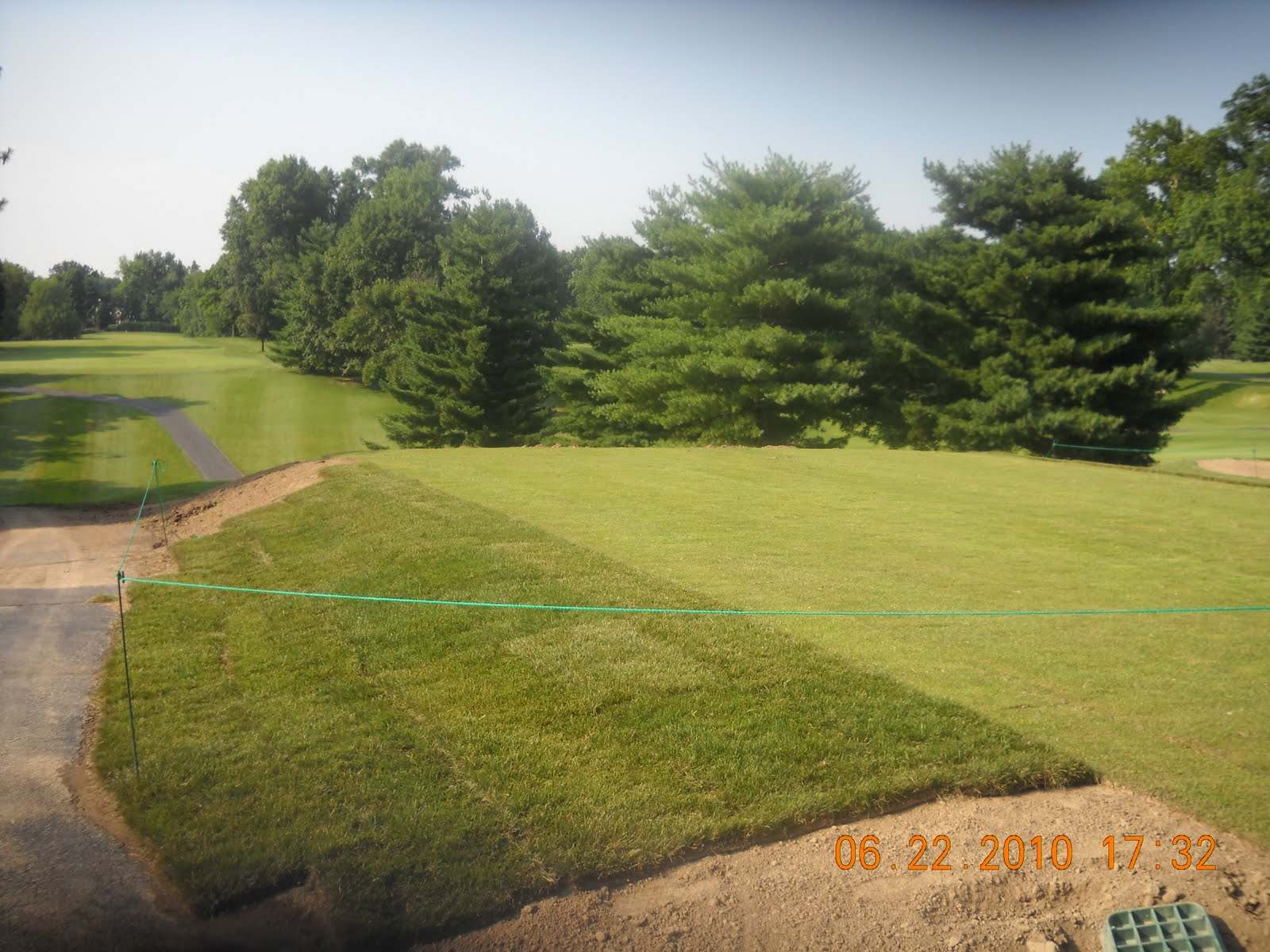 Glen Echo Country Club Golf Course Management: # 8 tee renovation update