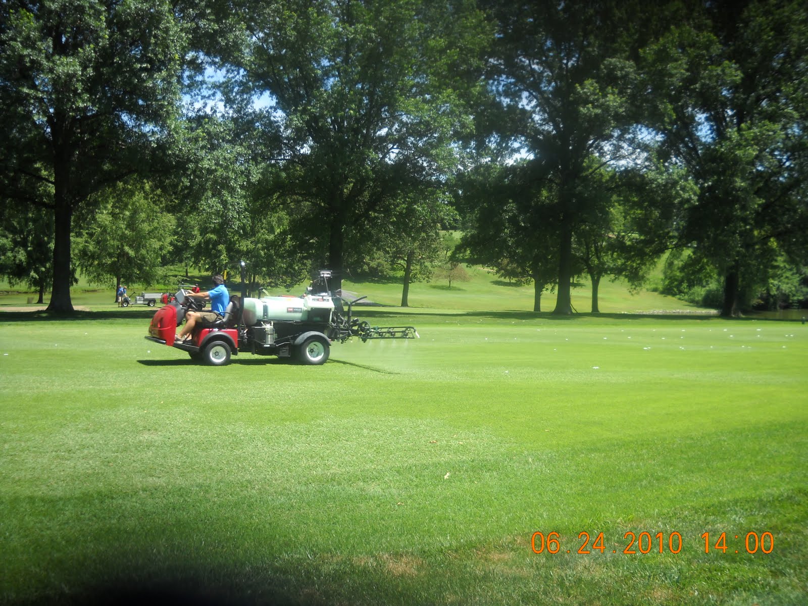 Glen Echo Country Club Golf Course Management: Spray fairways, grub ...