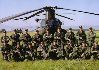 Λοχος ορεινων καταδρομων (Λοκατζηδες) special forces: πρασινοσκουφιδες