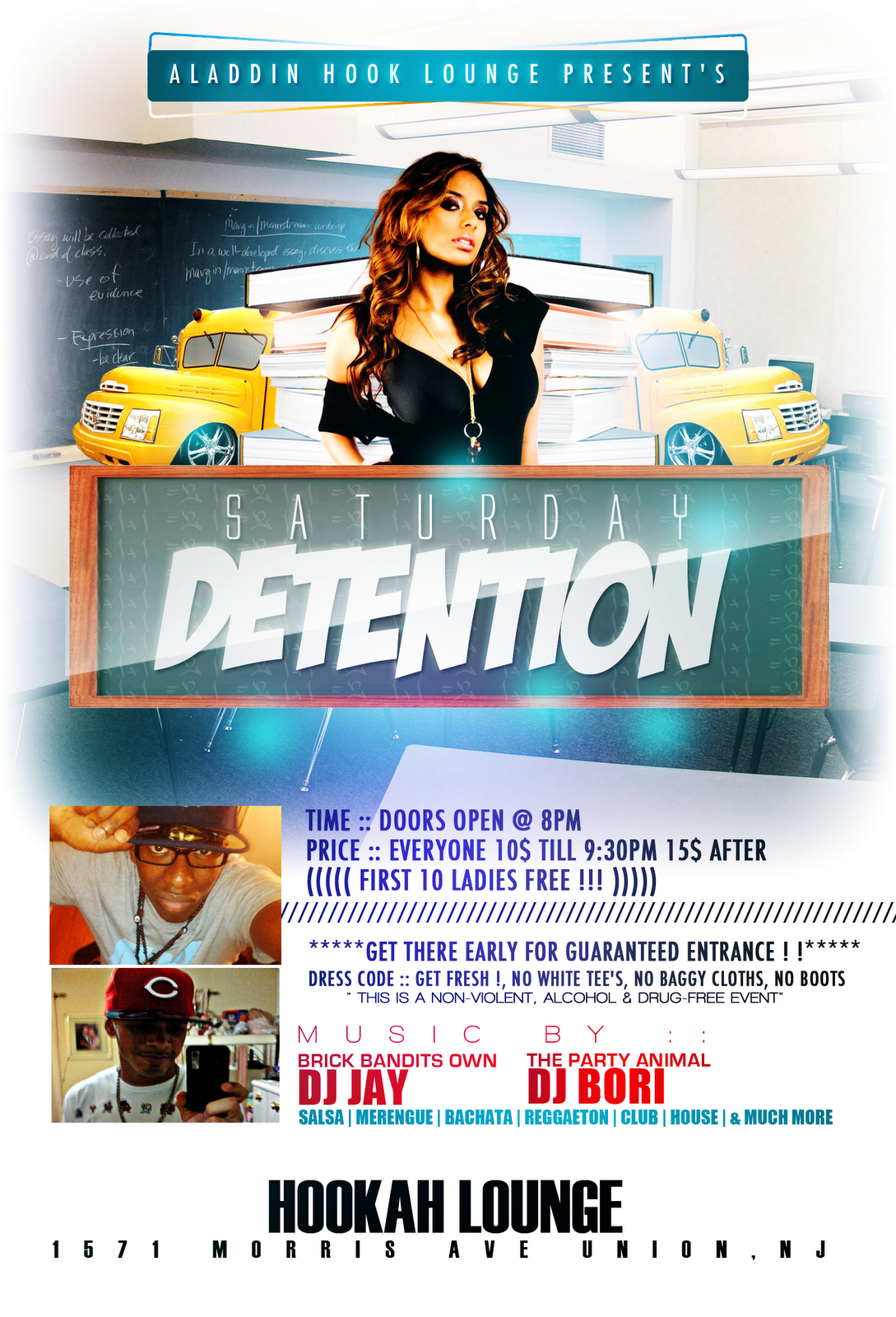DJ Jay Of The Brick Bandits.Ent: 9/18 Saturday Detention @ Aladdin ...