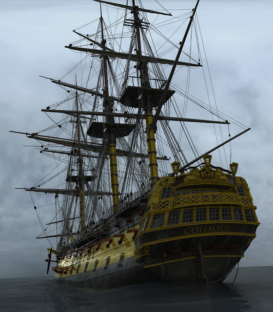 Scilly Divers. Cockney Buccaneer.: HMS Colossus