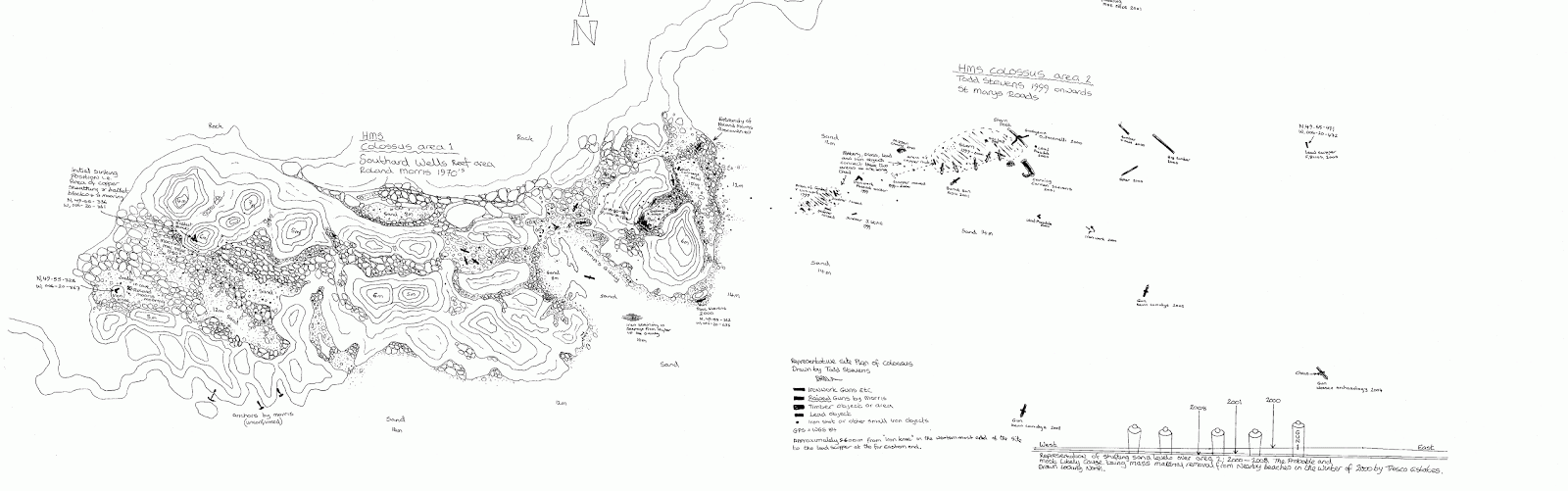 Scilly Divers. Cockney Buccaneer.: Site Plans