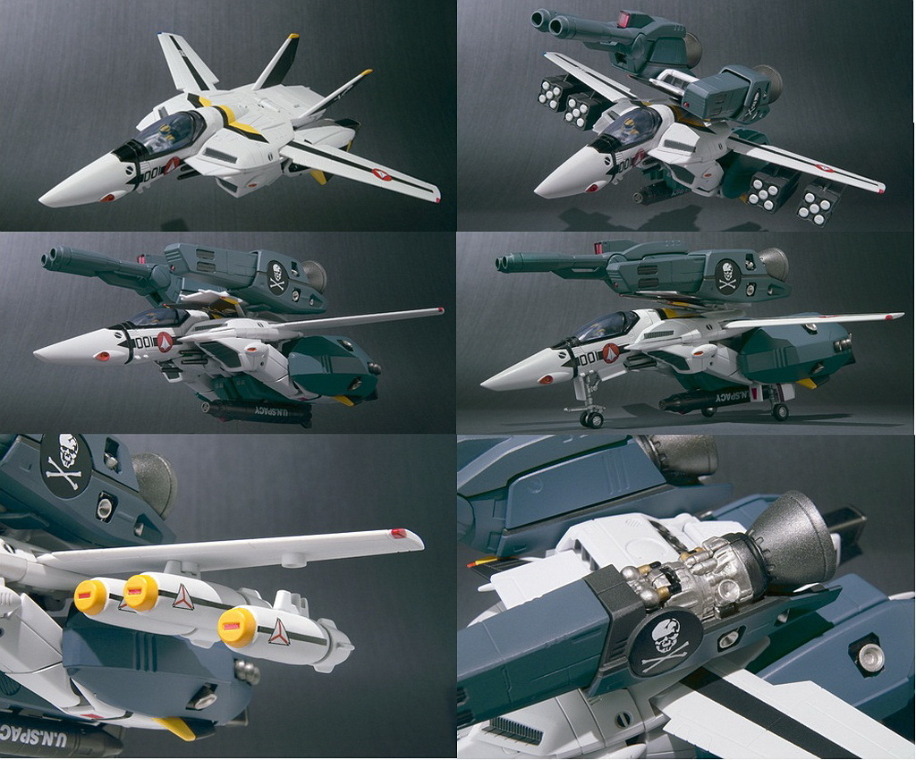 VF Hi-Metal VF-1S Strike Valkyrie Roy Focker’s Unit Many New Images ...