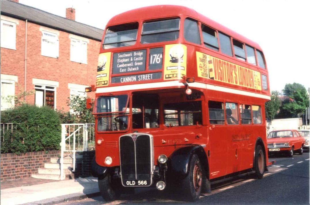 Red-RF's Green RT: RT4779 turns red (1969 to 1978)