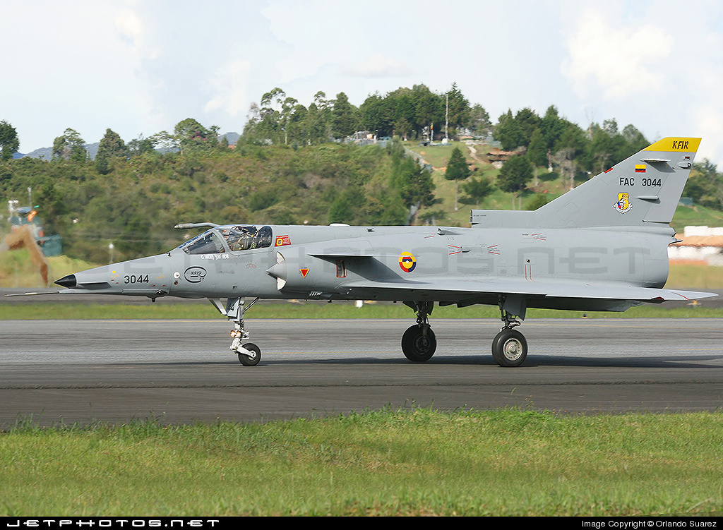 Aviones Contra Insurgentes De La Fuerza Aerea Colombiana (FAC): KFIR ...
