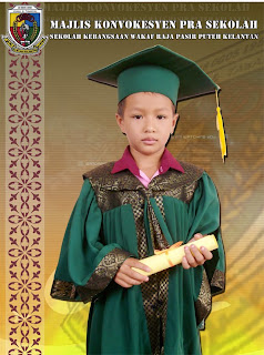 DBA 4283: Gambar Graduasi Pelajar Pra Sekolah