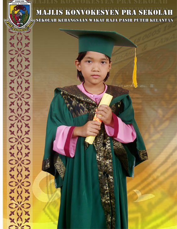 DBA 4283: Gambar Graduasi Pelajar Pra Sekolah