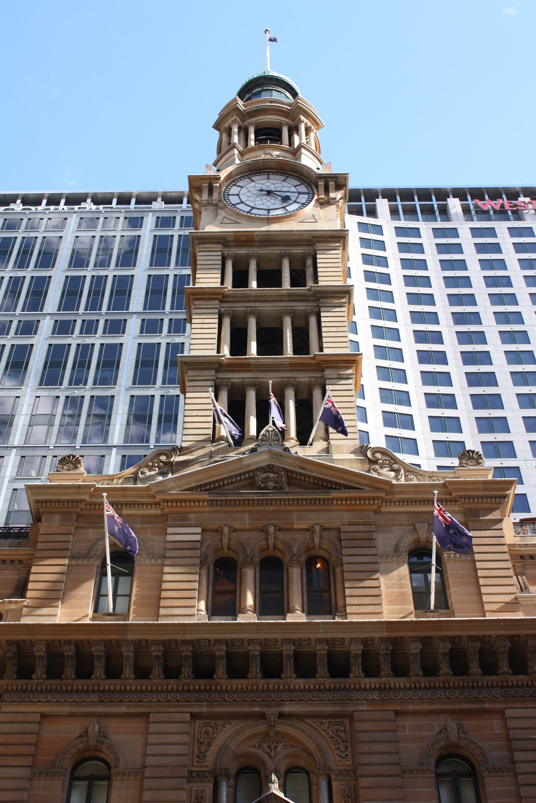 Sydney - City and Suburbs: General Post Office, clock tower
