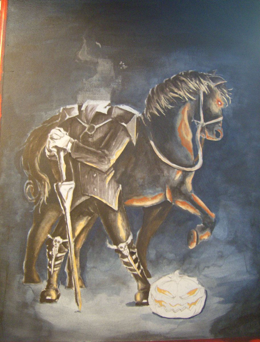 Alexander Dibble Illustrator: Headless Horseman!