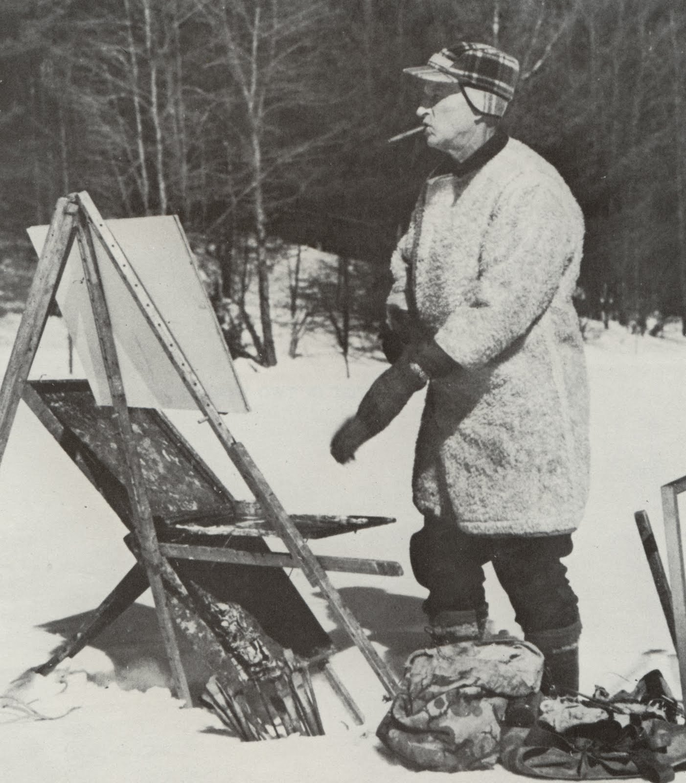 Stapleton Kearns: Easel shoes