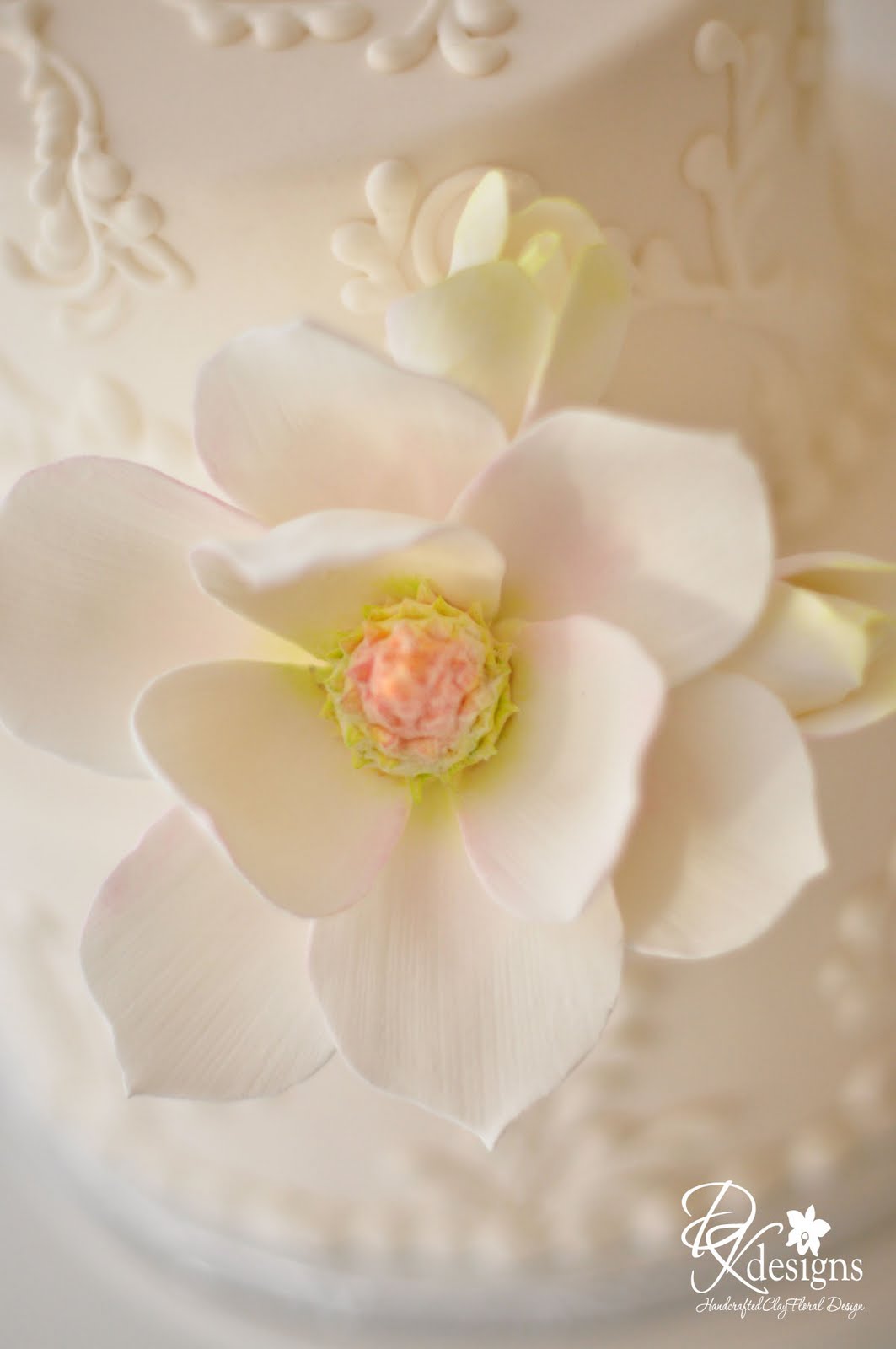 DK Designs: Southern Magnolia Cake Flowers
