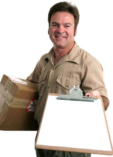 Dishevelled Happiness: When a delivery man hocks a loogie at your work ...