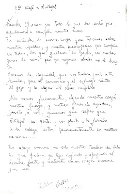 La Argentina Descuidada: Agradecimientos de acá y de allá