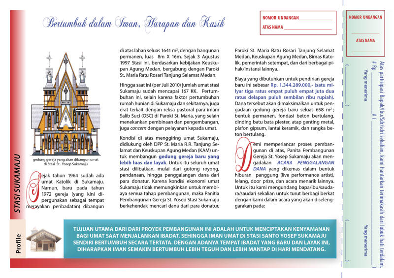 Launching Pembangunan Gereja Stasi Sukamaju - Lusius Sinurat Launching Pembangunan Gereja Stasi Sukamaju - Lusius Sinurat