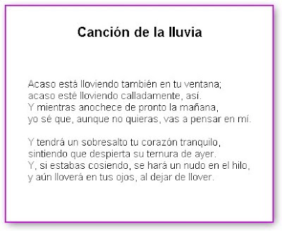 E X X O X E T: Canción de la lluvia