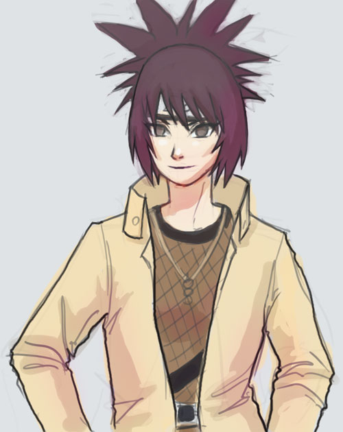 How to drawing Manga Character Anko Mitarashi from Naruto