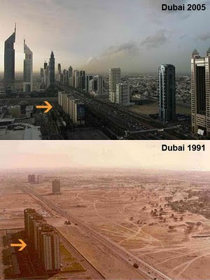 Urban Demographics: Dubai Urbanization (1973-2006)