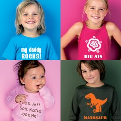 Simply Colors Customized Clothing - Mommy Kat and Kids