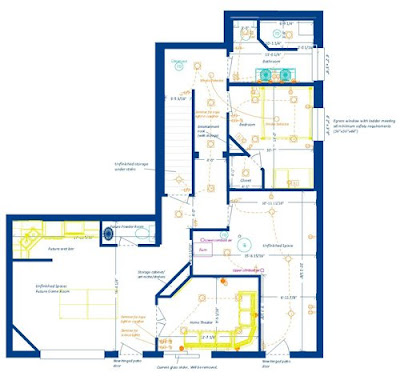 Greg's Projects: Basement Finish Project 1: Planning