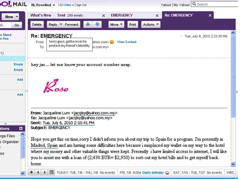 It's just us: Beware of hoax emails