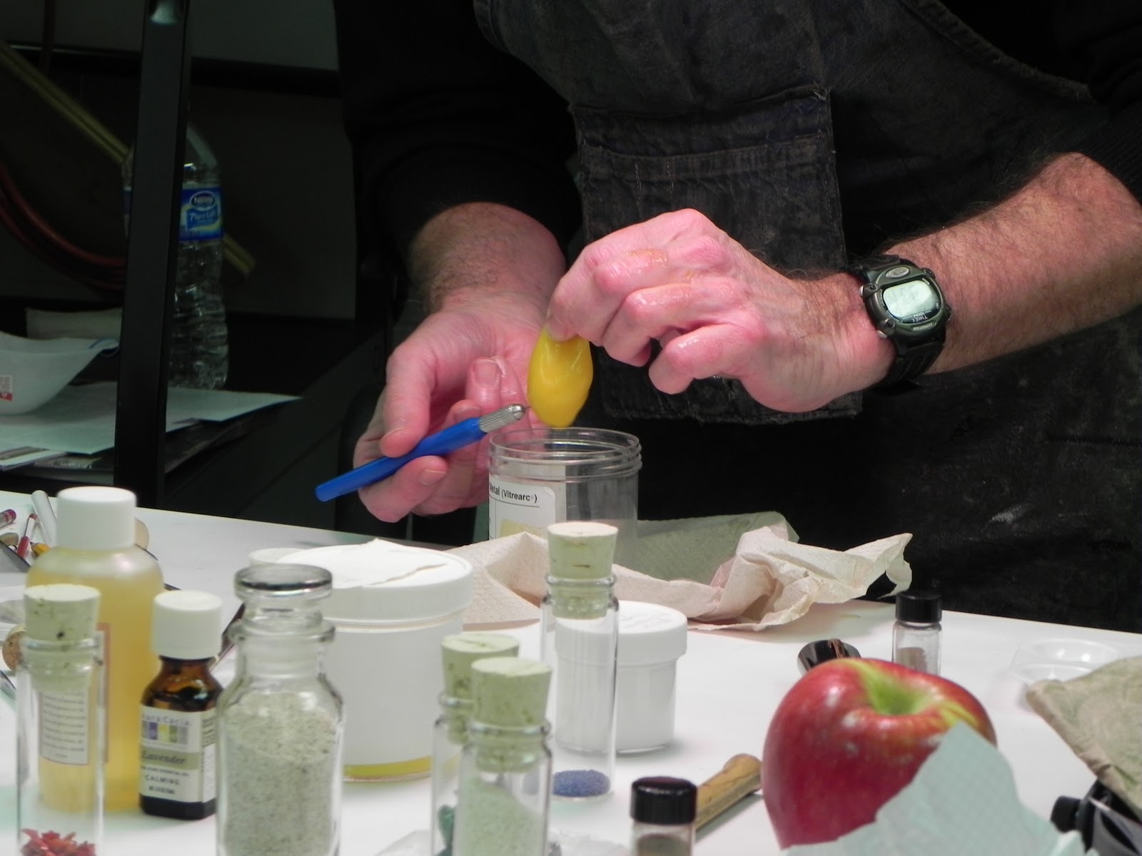 Pocosin Arts Metals Guild: Ken Bova Mineral Pigments