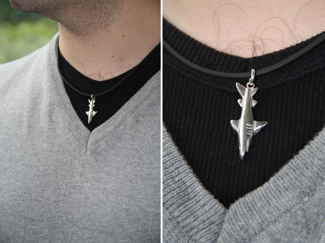 GioiellidiDonna: Ciondolo Squalo!!