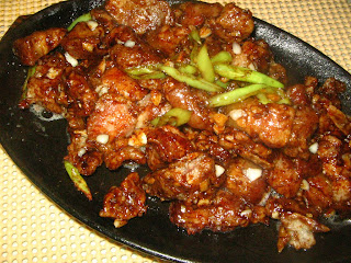 Home Cooking for my Honey: Sizzling Liempo with Oyster Sauce