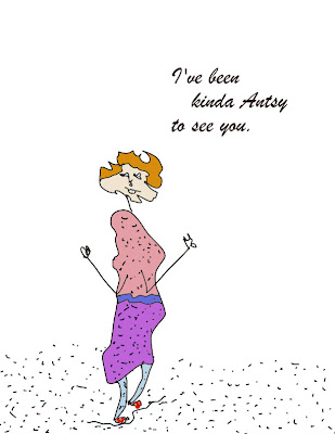 English idioms,sayings and expressions: antsy 986