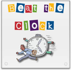 English idioms,sayings and expressions: beat the clock 20288