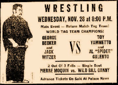 All Star Championship Wrestling: Kingsport,TN - Nov.28,1956