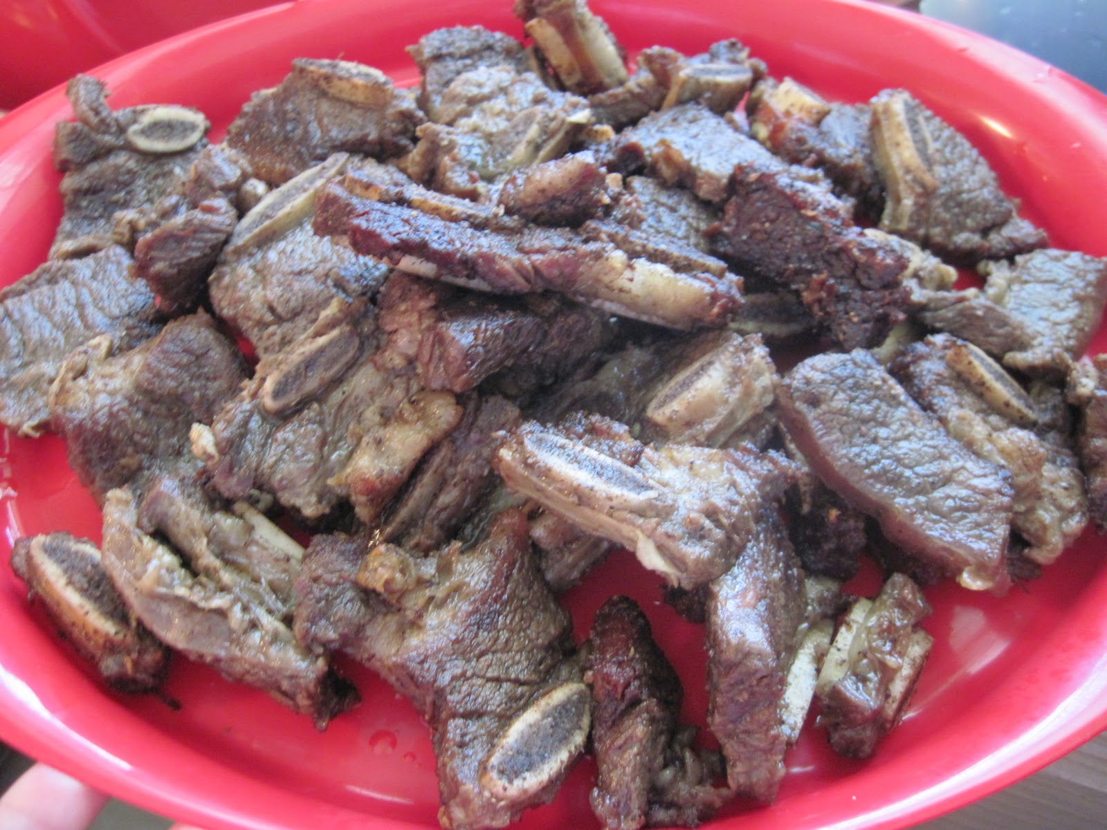 Luscious Low Carb: Steamed and Fried Short Ribs