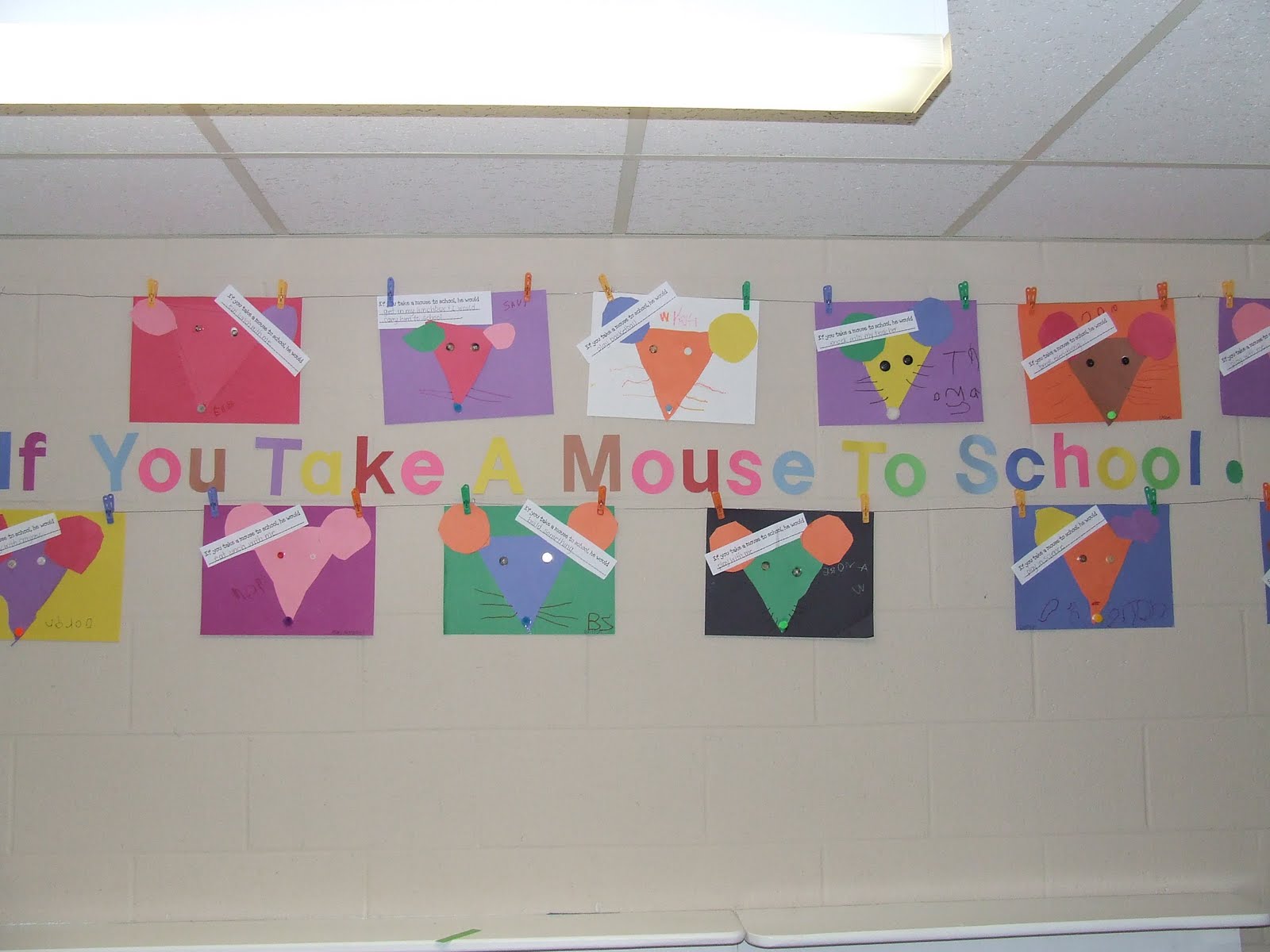 Mrs. Laura's Class: If You Give A Mouse A Cookie....